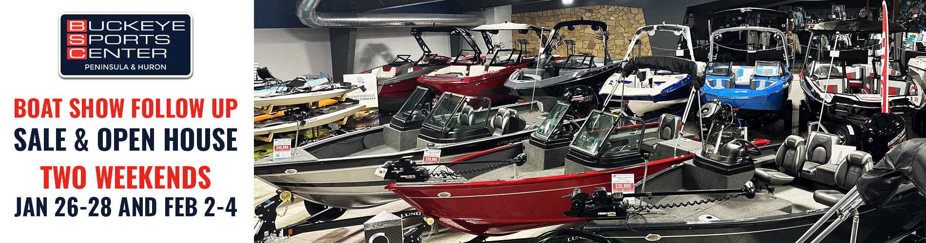 Book Boat Show | Buckeye Sports Center | Peninsula Ohio